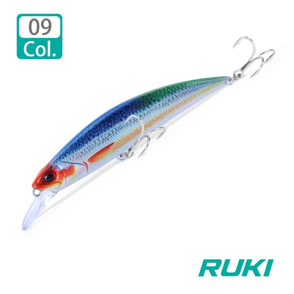 WEIHAI FSTK Casting Minow Тонущая приманка 21g110mm, Col09