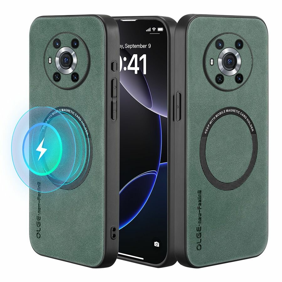 Чехол-Case MagSafe чехол для Honor Magic 3(Хонор Мейджик 3) Нескользящий и удобный