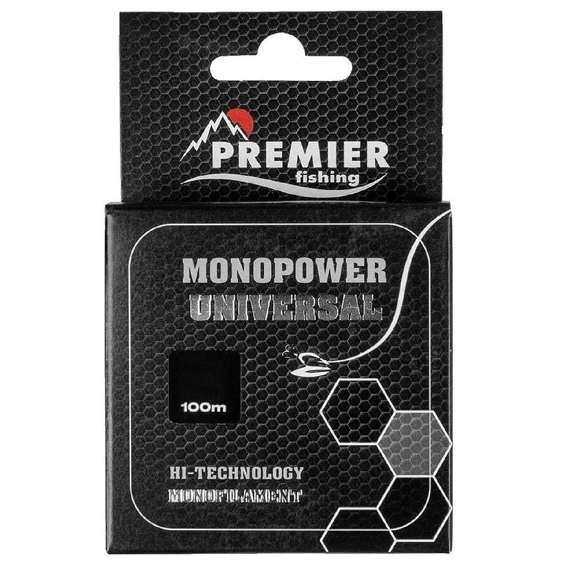 Леска monopower universal 0,60/100 clear nylon 00000281067 Premier fishing