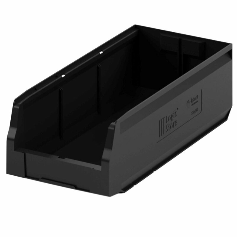 Лоток для склада logic store 500х225х150 черный (12.405)