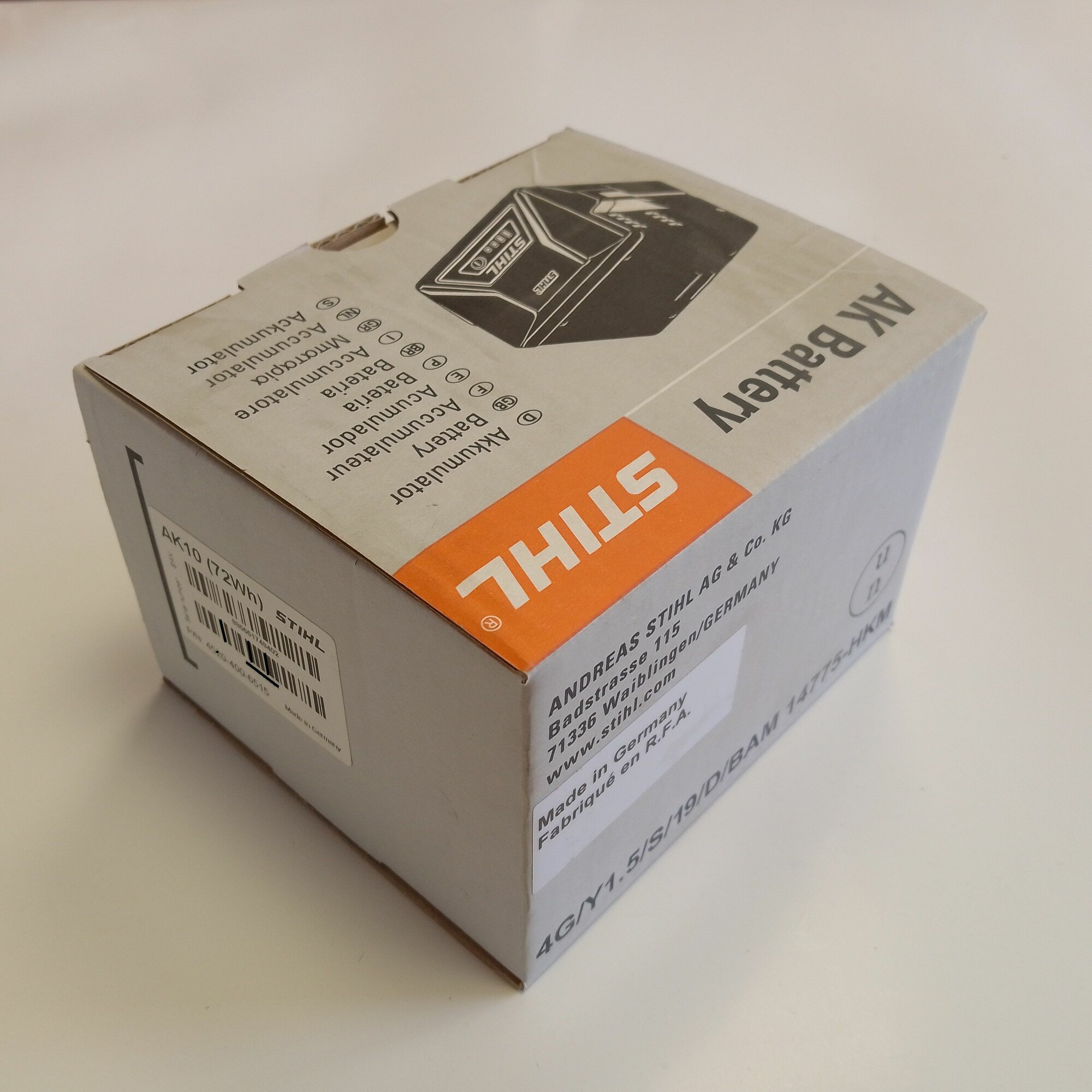 Аккумулятор STIHL AK 10