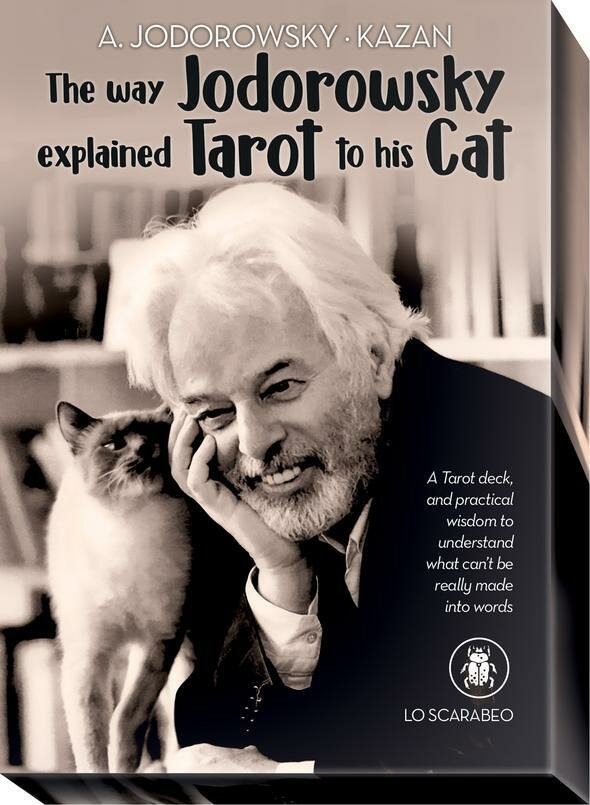Карты Таро "The Way Jodorwsky Explained Tarot To His Cat" Lo Scarabeo / Как Ходоровский Объяснял Таро Своему Коту
