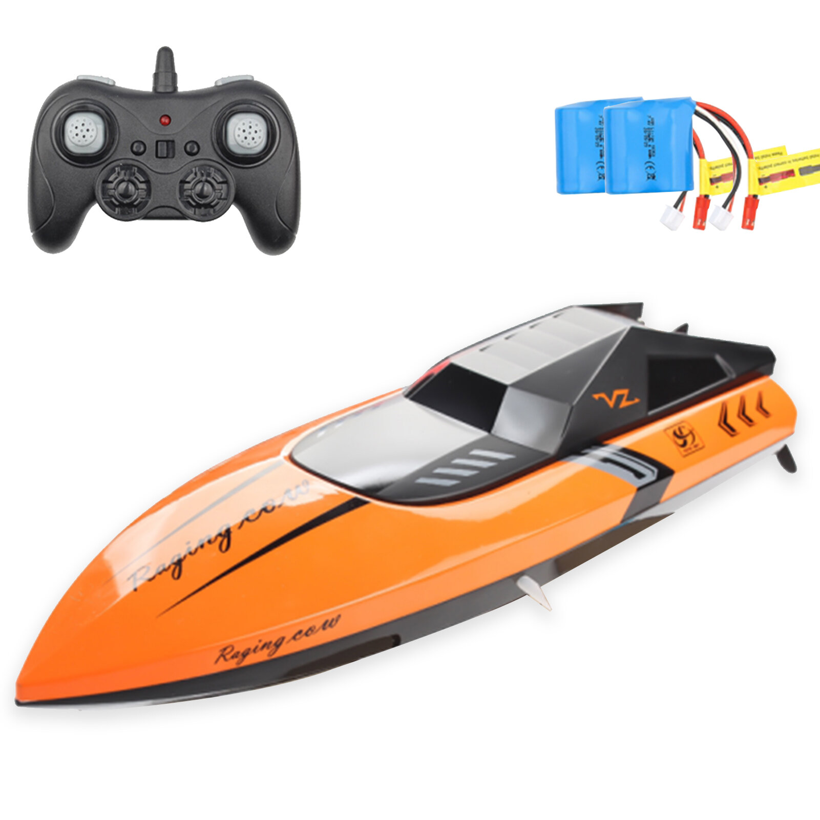 CSJ C168 RC Лодка Лодка с дистанционным управлением 2.4 ГГц Водонепроницаемая игрушка для озера бассейна моря Подарок для детей мальчиков девочек