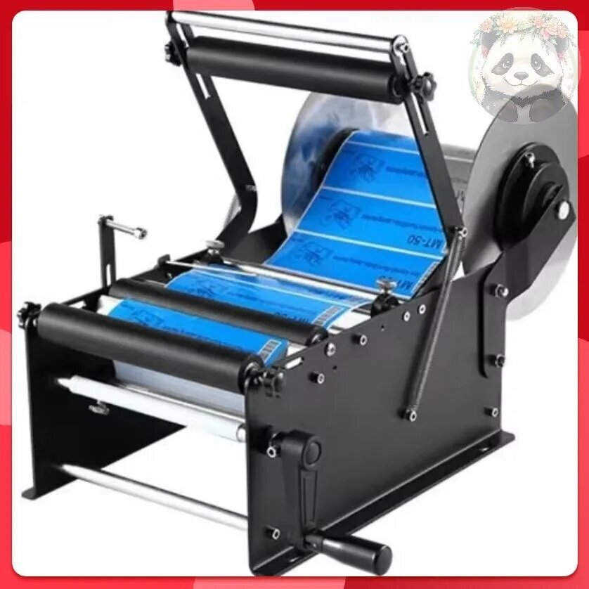 Ручная этикетировочная машина для круглых бутылок с прижимной планкой MT-50