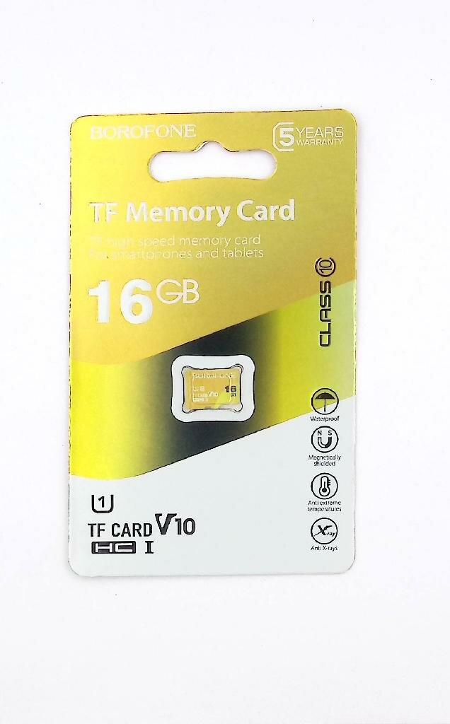 Карта памяти Borofone TF 16 Gb