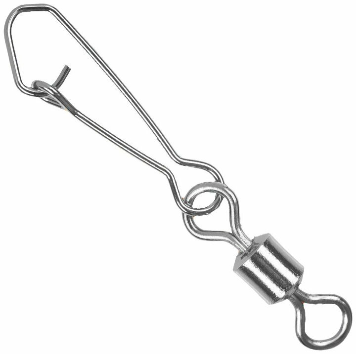 Sprut SS-21 BN №2 Карабин с вертлюгом 35 кг Hooked Snap 6 шт для рыбалки и ловли