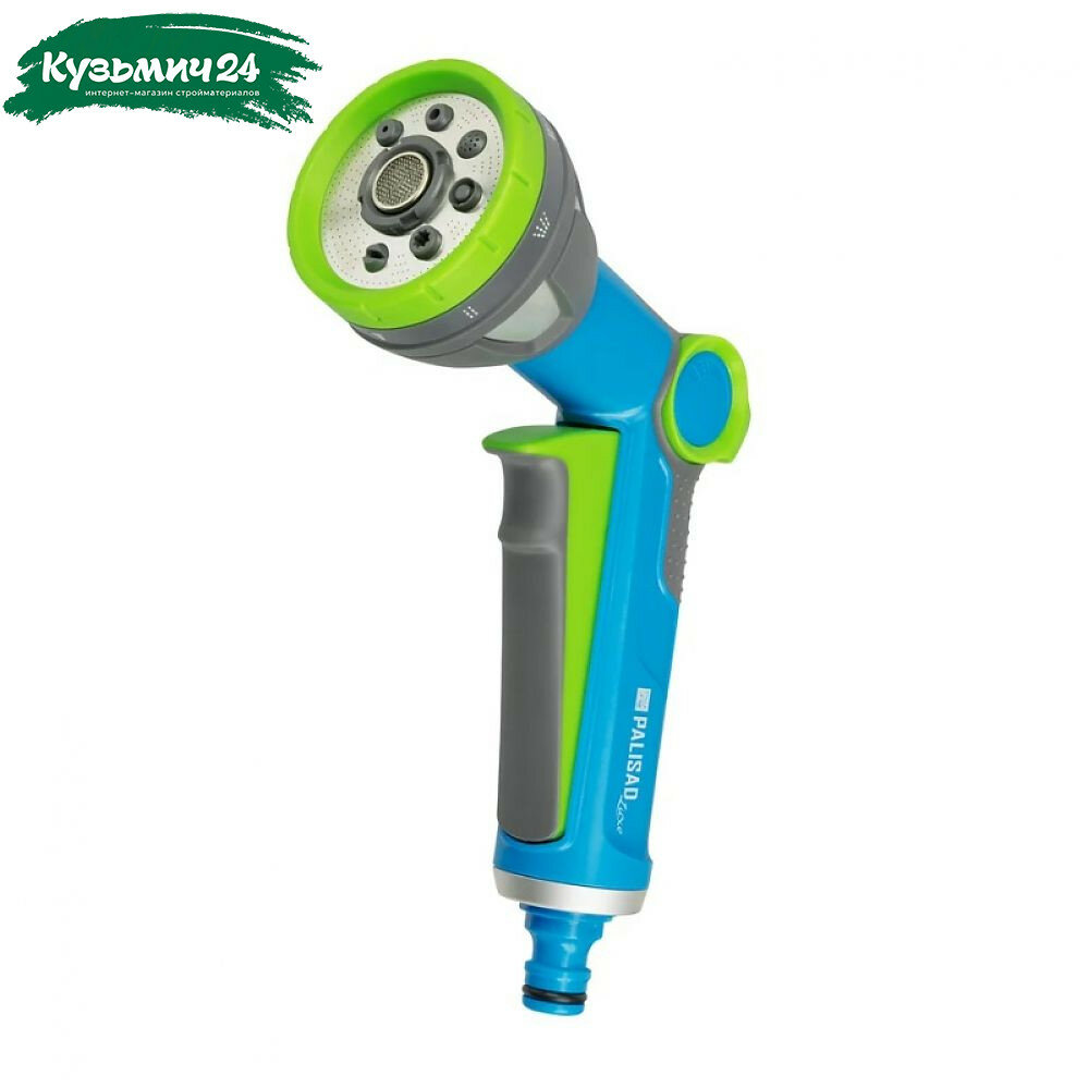 Пистолет-распылитель Palisad Luxe, 8 режимов, регулируемый, металлический, с курком, 65800