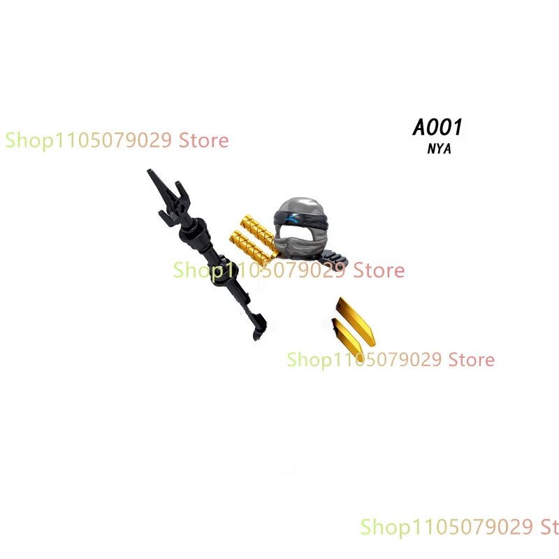 Конструктор Ninjago OTRAINBOW микроблоки A001