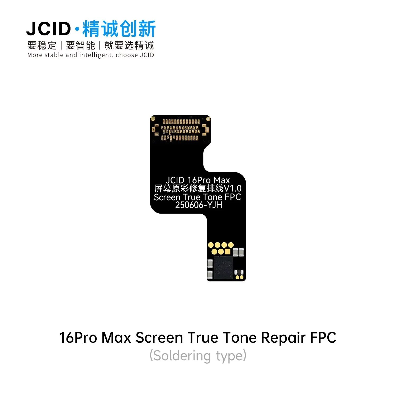 Кабель JCID JC Screen True Tone Repair Flex Cable FPC для iPhone 12 13 14 15 16 Pro Max, 16 PM