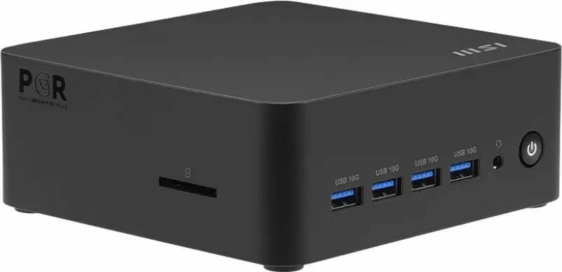 Неттоп MSI Cubi Z AI 8M-026BRU AMD Ryzen 9 8945HS, AMD Radeon 780M, CR, без операционной системы 936-B03231-026