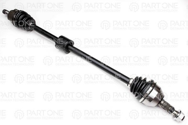 Полуось PART ONE 1DS034, передняя, правая, для Opel Astra H/Zafira, 33 x 957 x 52 x 22 мм