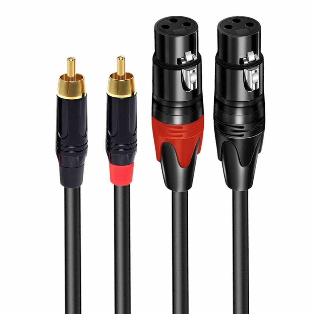 Двойной аудиокабель Canon XLR-dual Lotus RCA 1 м-2 штекера Canon