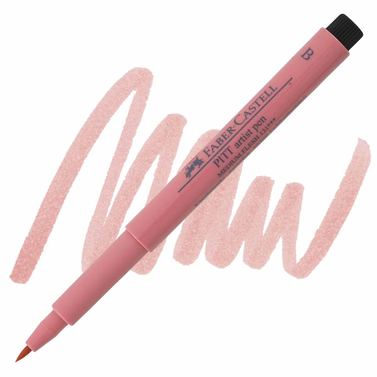 Ручка капиллярная Faber-Castell "Pitt Artist Pen Brush", цвет 131 телесный средний