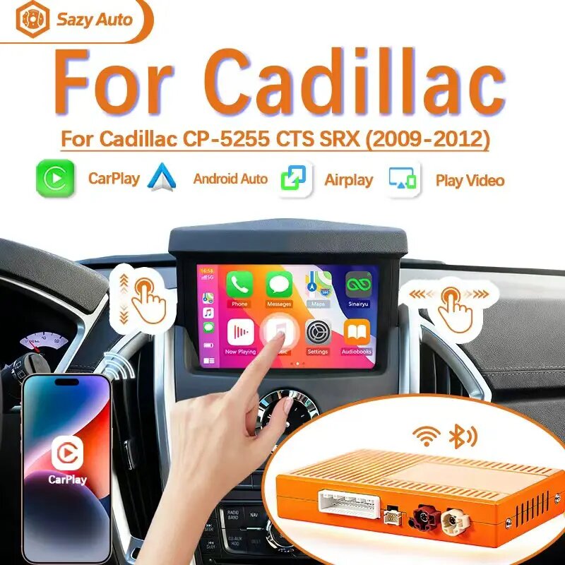 Беспроводной CarPlay для Cadillac CTS SRX ATS-L XTS 2009 10 11 12 17 18 лет Buick Android Mirror Link AirPlay Функция CarPlay CTS