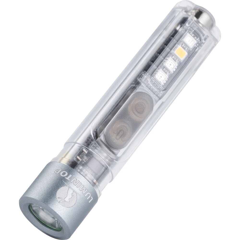 Lumintop Black Cat Мини-фонарик теплый свет RGB Light gray