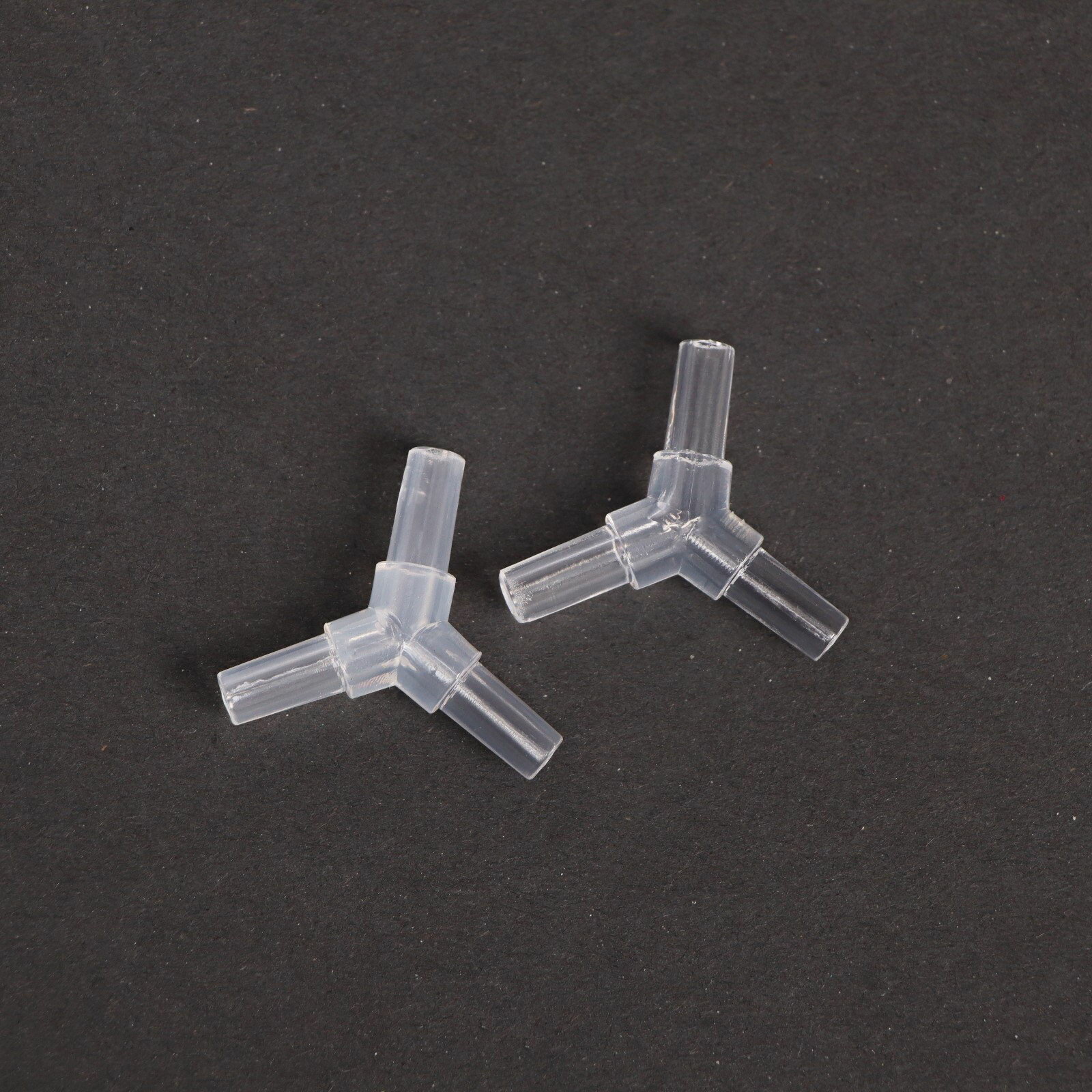 Набор соединителей для трубок, тройник, Ф4 мм, 2 шт, вид: соединители, 3 шт.