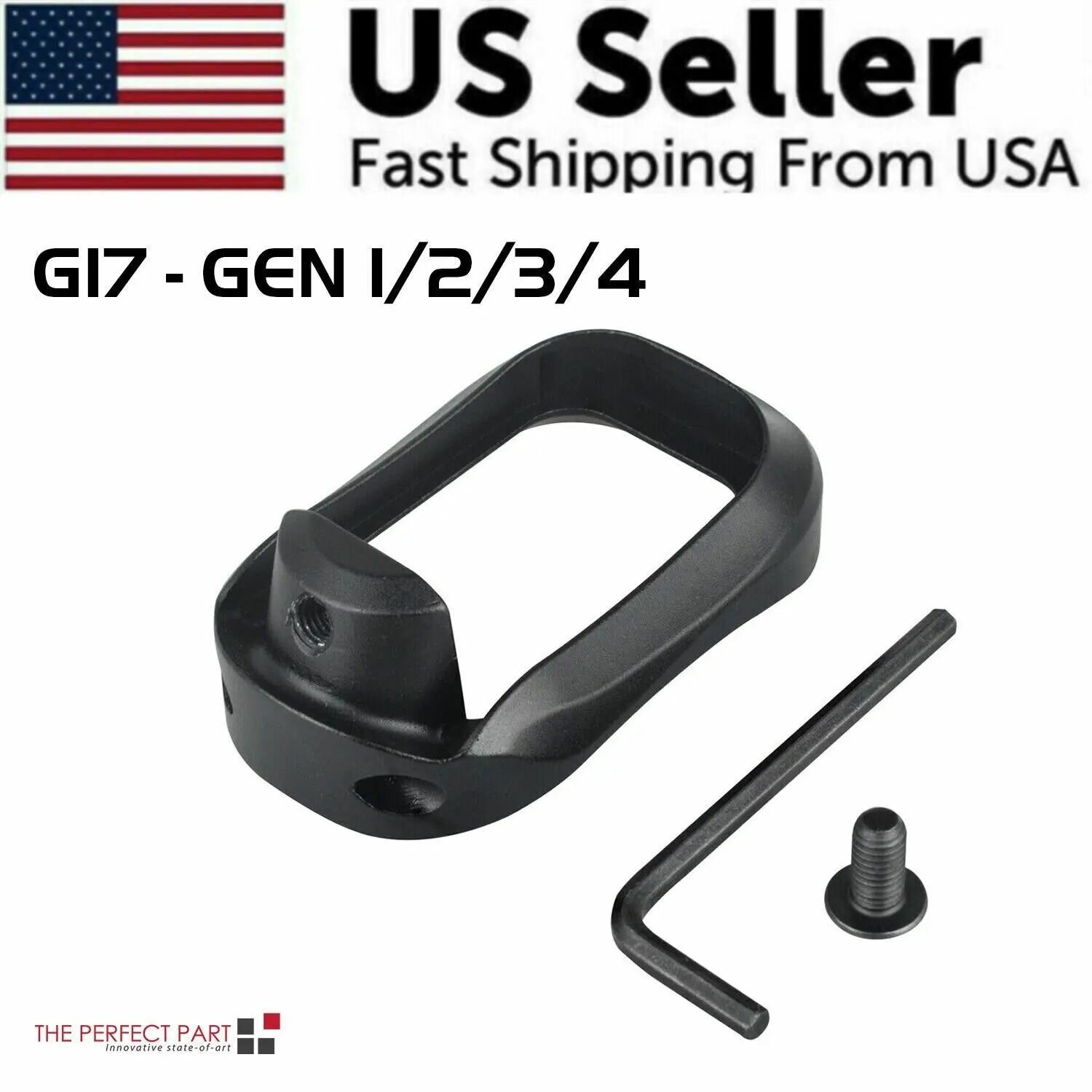 Гаечный ключ Glock Magwell с расширительным отверстием из оксида алюминия