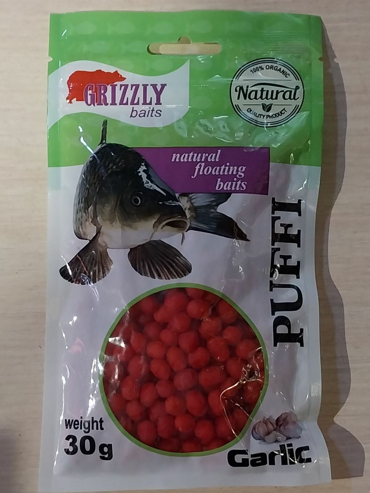 Насадка плавающая Puffi mini 30г Чеснок