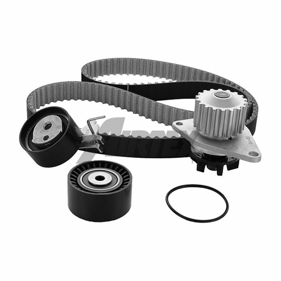 Комплект ГРМ + помпа Citroen C2/C3/C4, Peugeot 206/207/307 1.4i 03> от официального дистрибьютора, AIRTEX, артикул WPK169201