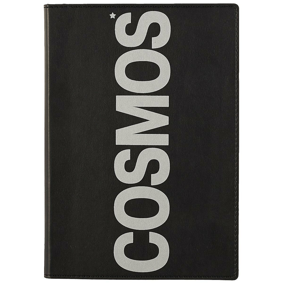 Ежедневник недат. А5 96л "Cosmos" иск. кожа, мягк. переплет, тисн. фольгой, ляссе, In Folio