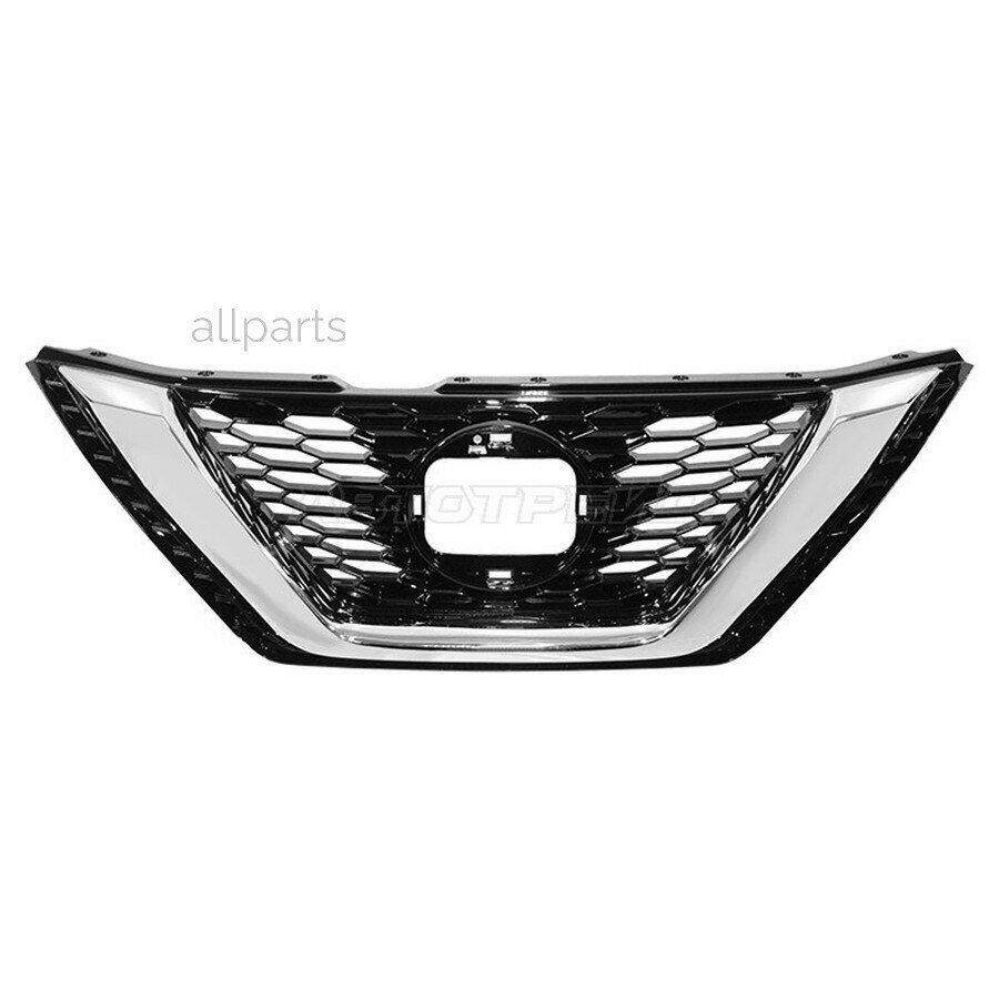 SAT ST-17-0110 Решетка радиатора Nissan Qashqai 17-22 (Комплектация под камеру)
