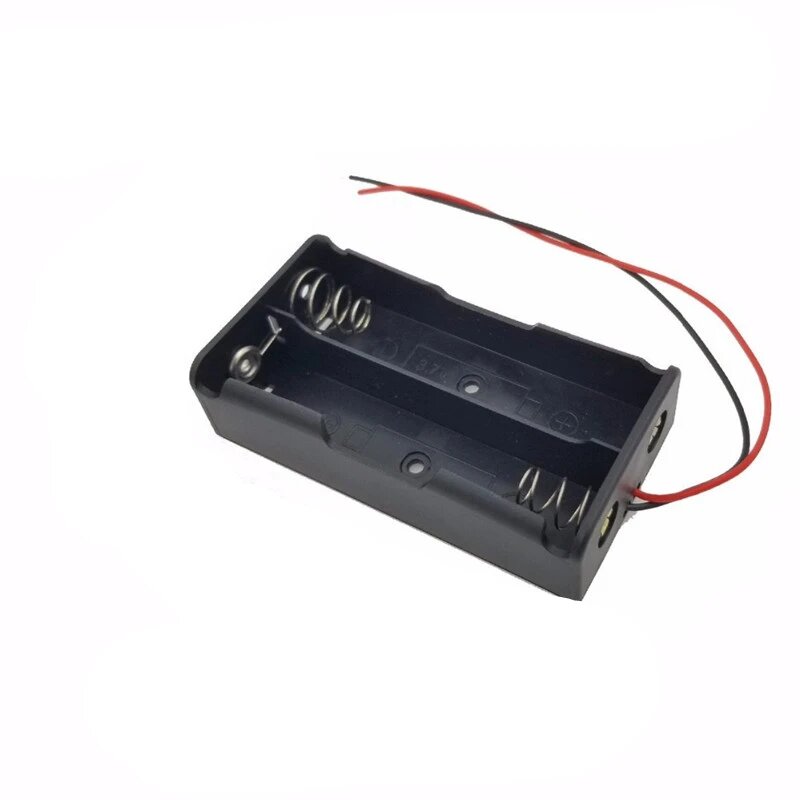 PQZULK Battery Storage Box для 1-4 аккумуляторов 18650 Темно-серый