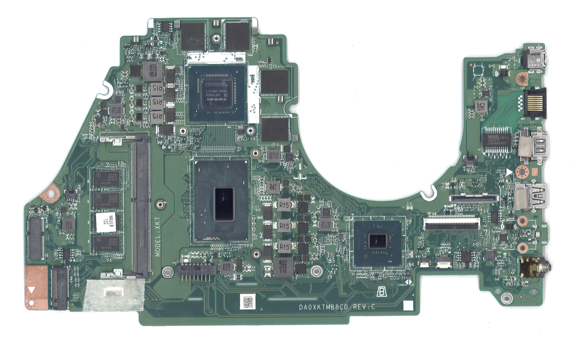Материнская плата для Asus X571GT 4G/I5-8300H 90NB0NL0-R00120