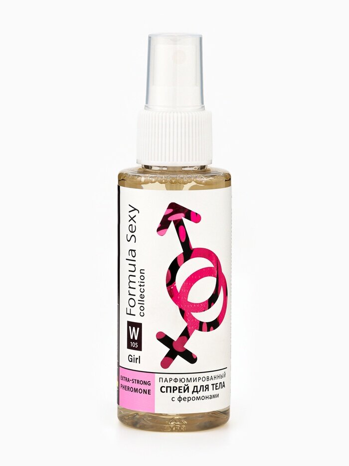 Мист парфюмированный спрей с феромонами для тела Formula Sexy Girl W105, 100 мл 10952892