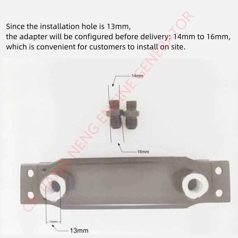 292F масляный радиатор 2-ЦИЛИНДР дизель воздушного охлаждения KD292F HY292F HP292F YW292F генератор HP292F 12 КВт 15 КВт CD292F Коробка масляного радиатора