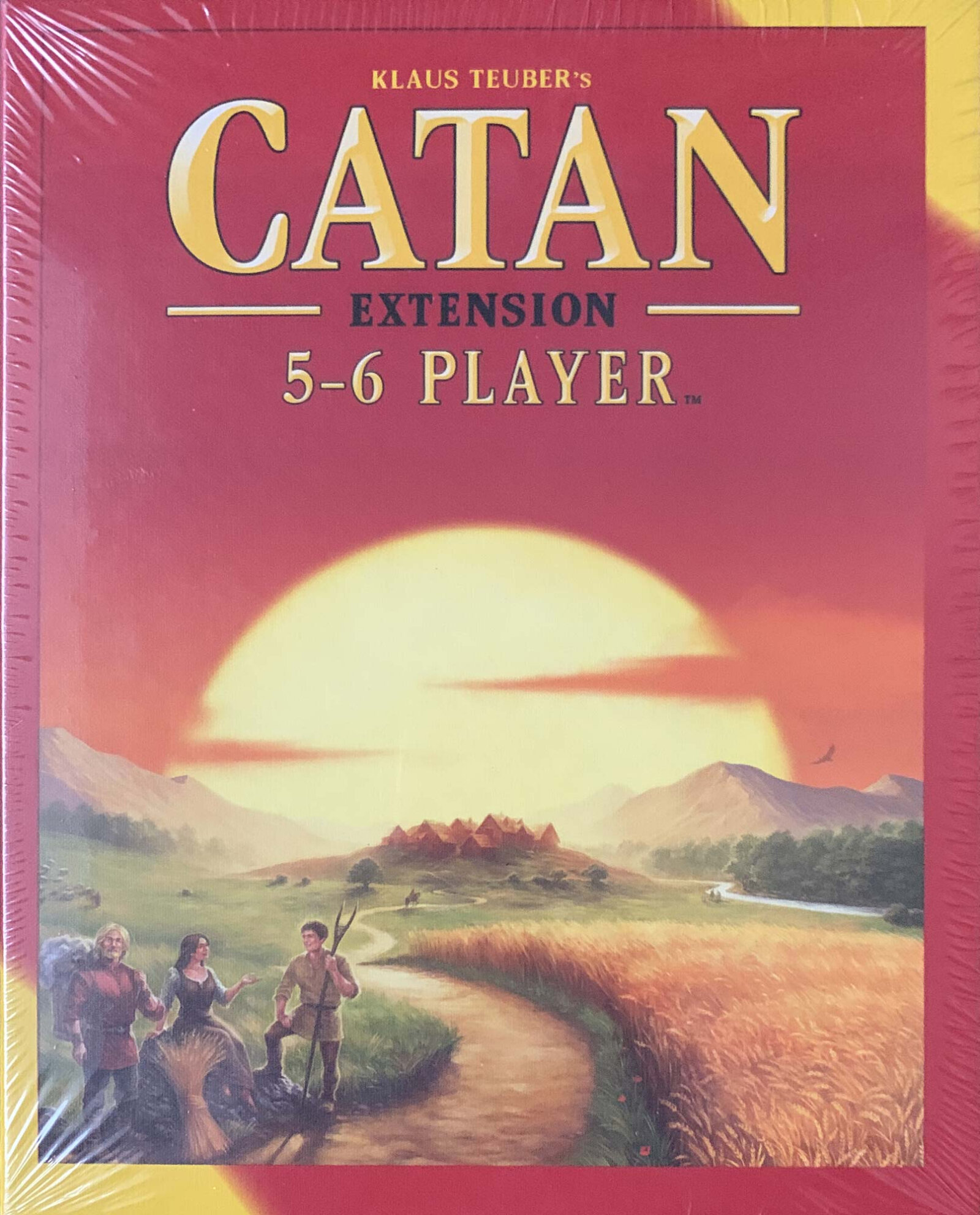 Catan Studio Settlers of Catan Junior Kids/Children Tabletop Board Game 5y+ Catan Extension 5-6 Player для настольной игры Catan, увеличивающий количество игроков с 3-4 до 5-6, включающий карты и карты, предназначенный для коллективных игр и тимбилдинга,