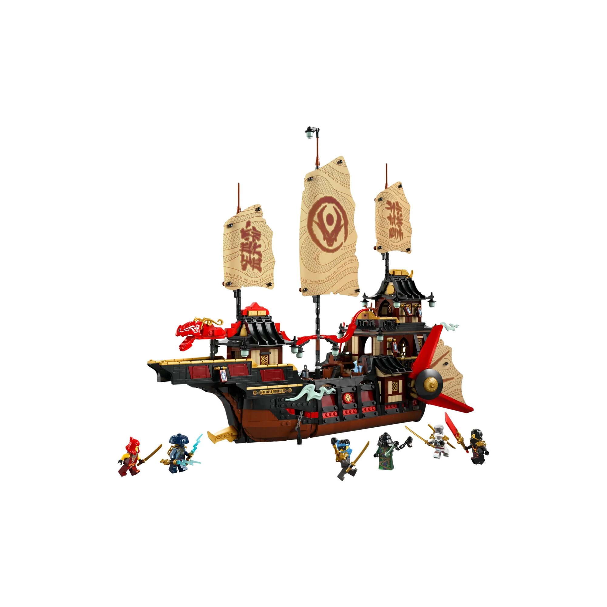 LEGO Ninjago Temple'H BOUNTY Конструкторы 2387 шт. 71848 АБС