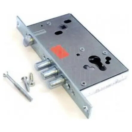 Корпус Elbor (Эльбор) врезного замка с защёлкой RеХ.1.2 /38069/ никель