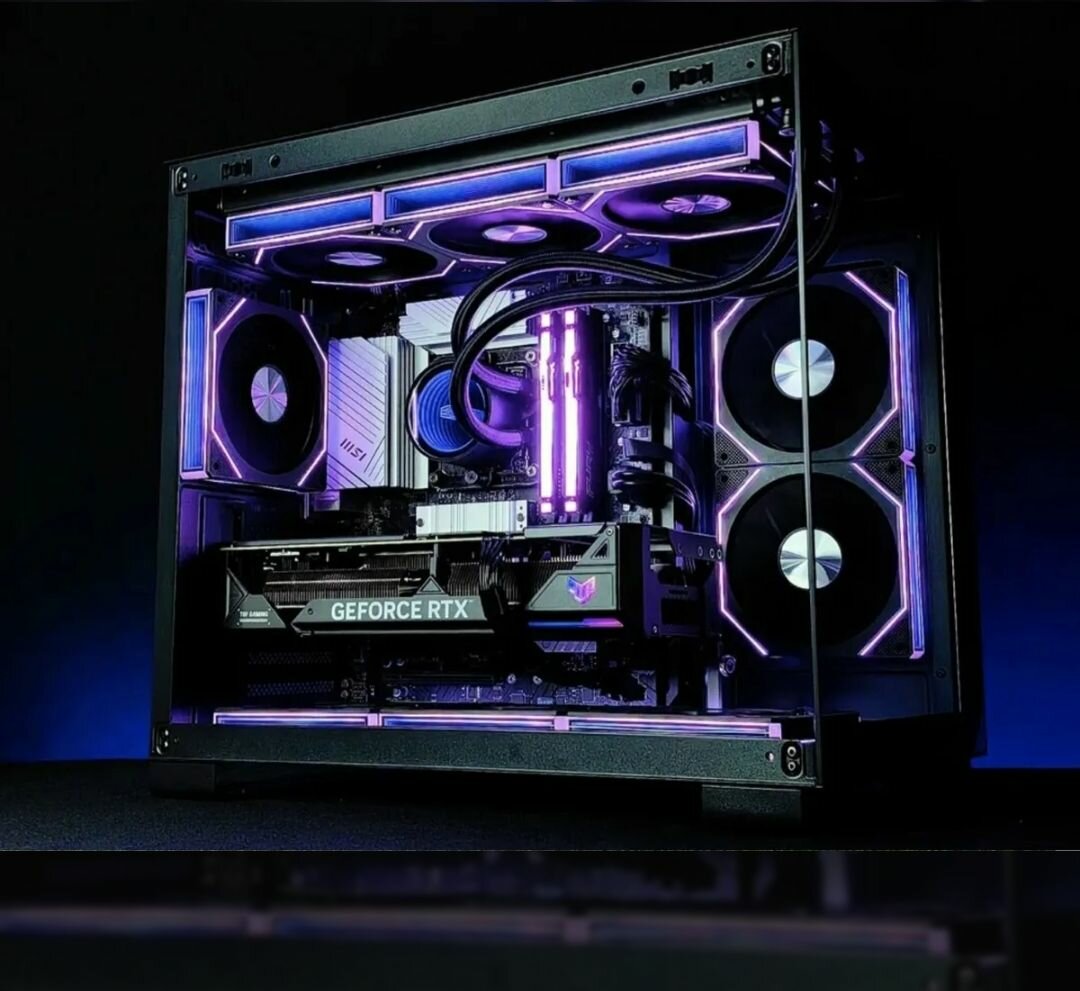 RTX5070 12Gb Мощный игровой компьютер Intel i7 14700 20ядер/ 32GB/ SSD 2ТБ/800W/Win 11 PRO