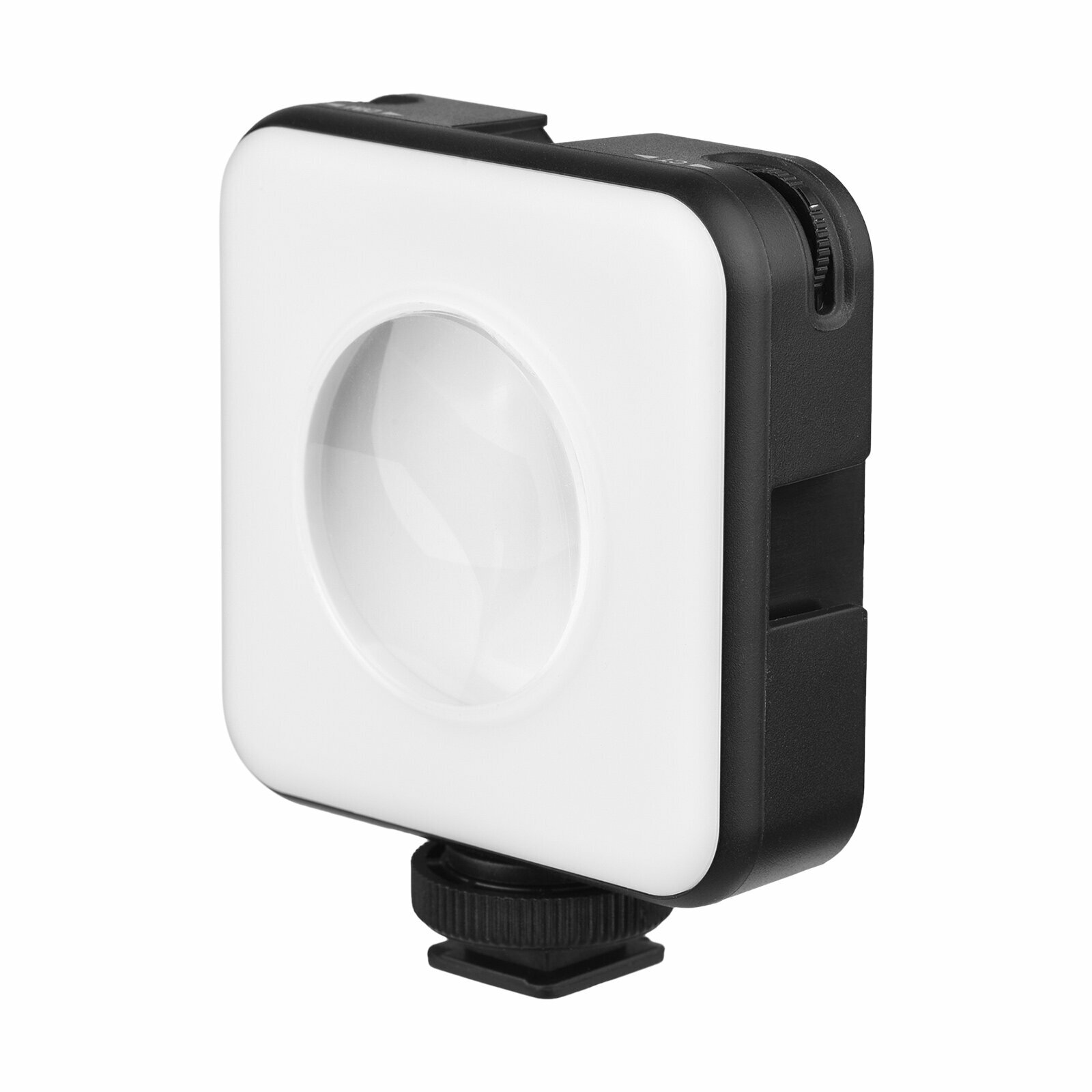 Portable Mini RGB LED Video Light Ambient Light черный с регулируемой бицветной температурой 2500K-9000K яркостью CRI 95+ Cold Shoe 1/4 Inch Screw Hole для студийной фотографии портрета видеозаписи вечеринки
