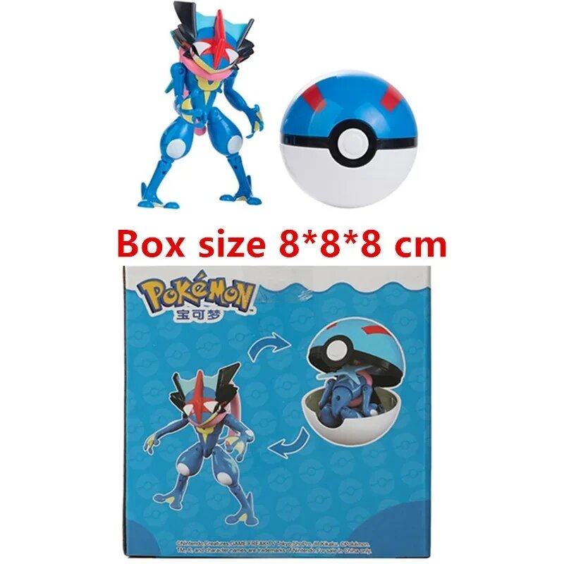 Фигурки Покемонов TAKARA TOMY Pikachu, Charizard, Greninja