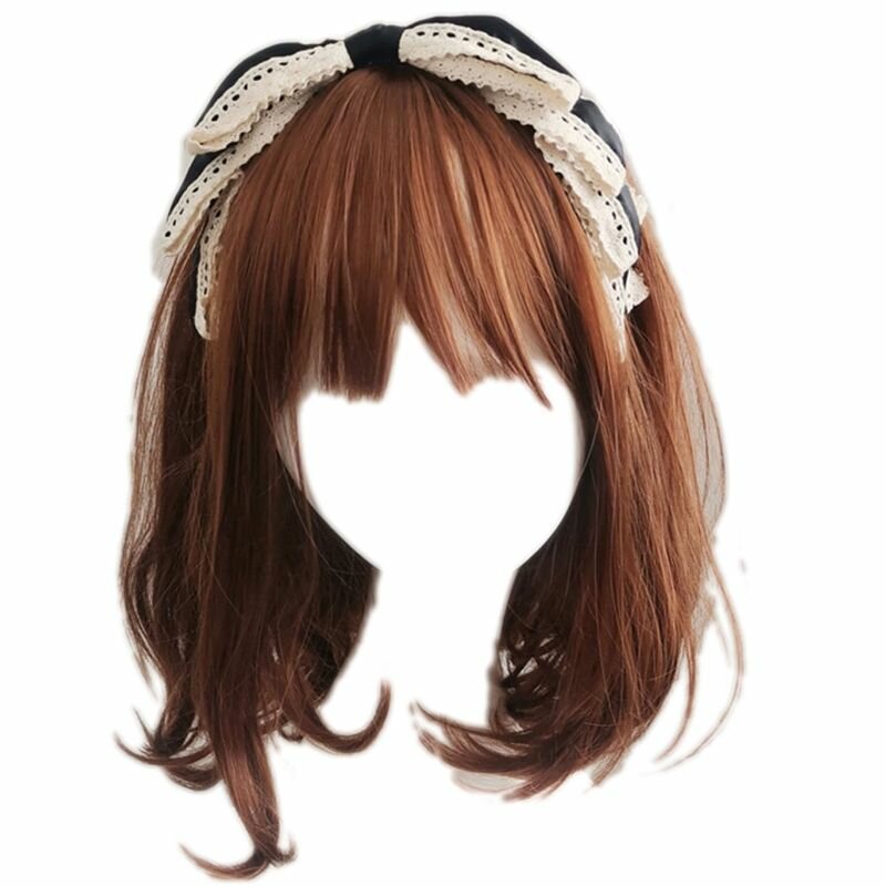 1 Повязка для волос Lolita bowknot KC, аксессуары для волос lolita-черный DEQQ