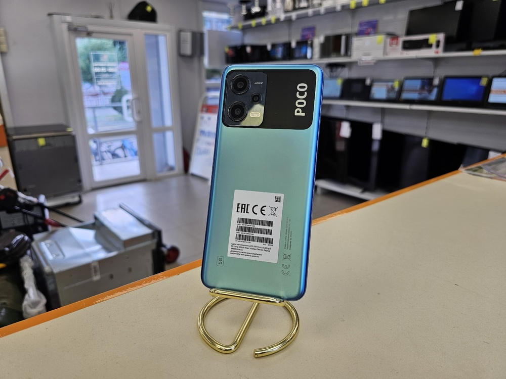 Смартфон Xiaomi POCO X5 5G 8/256 ГБ RU, Dual nano SIM, голубой