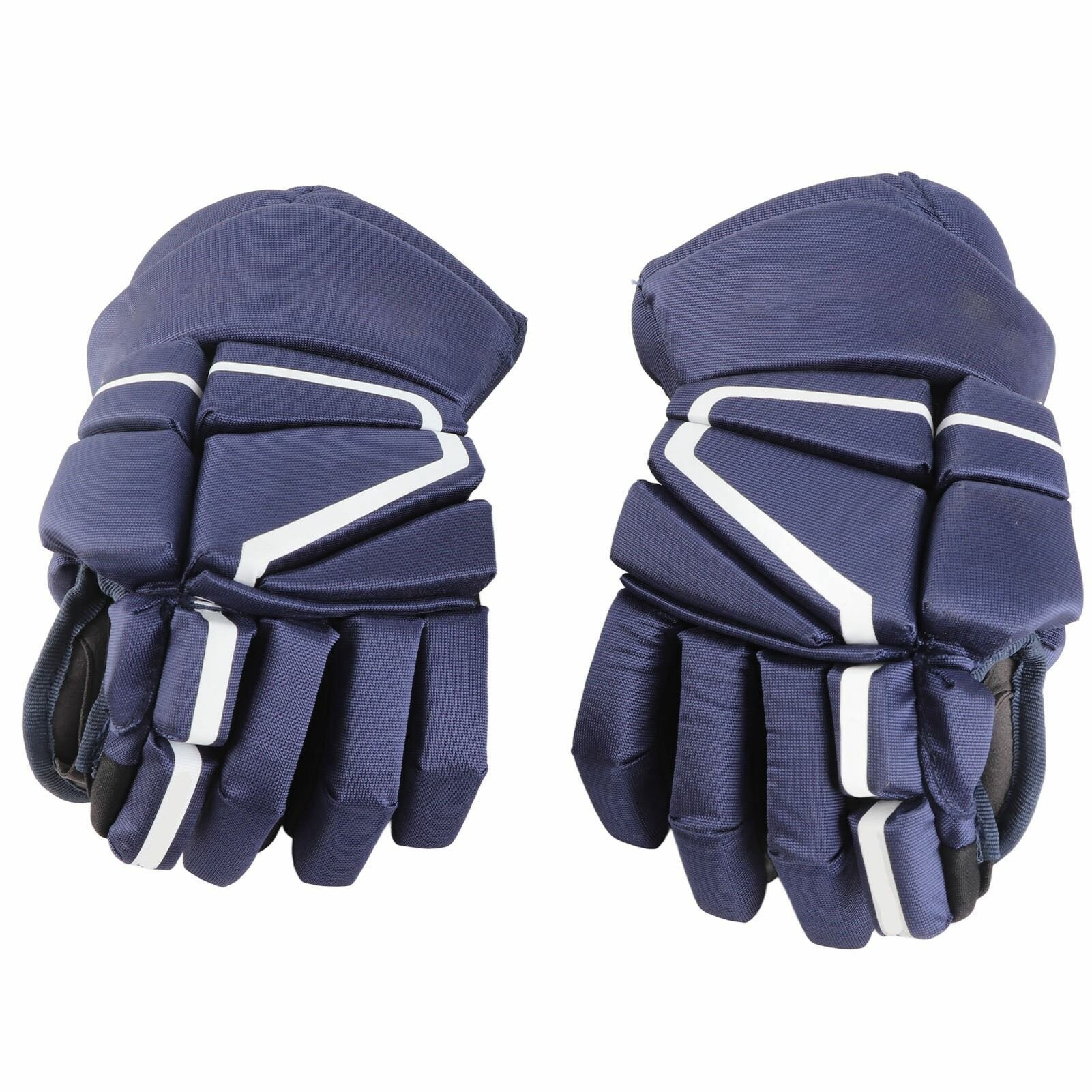 Хоккейные перчатки, защита для рук, сухая земля, темно-синий, 9 дюймов