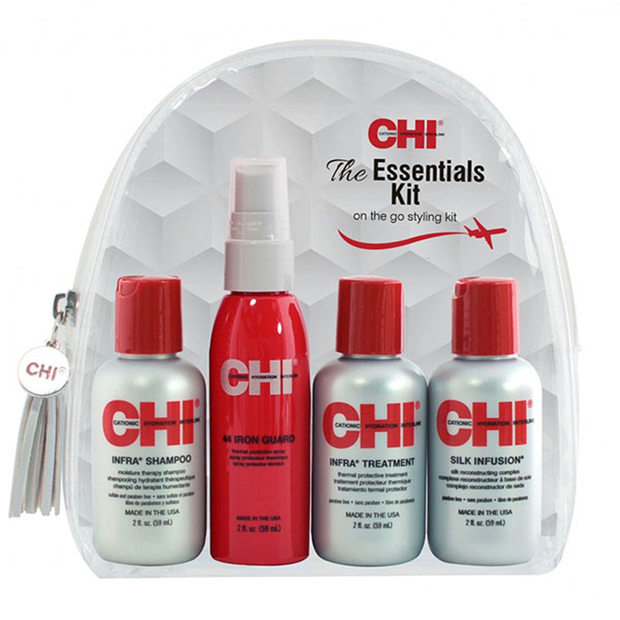 Набор дорожный базовый Chi Infra The Essentials Kit 4x59 мл CHK8421