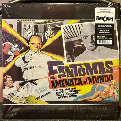 Fantomas - s\t, 1xLP, SILVER LP