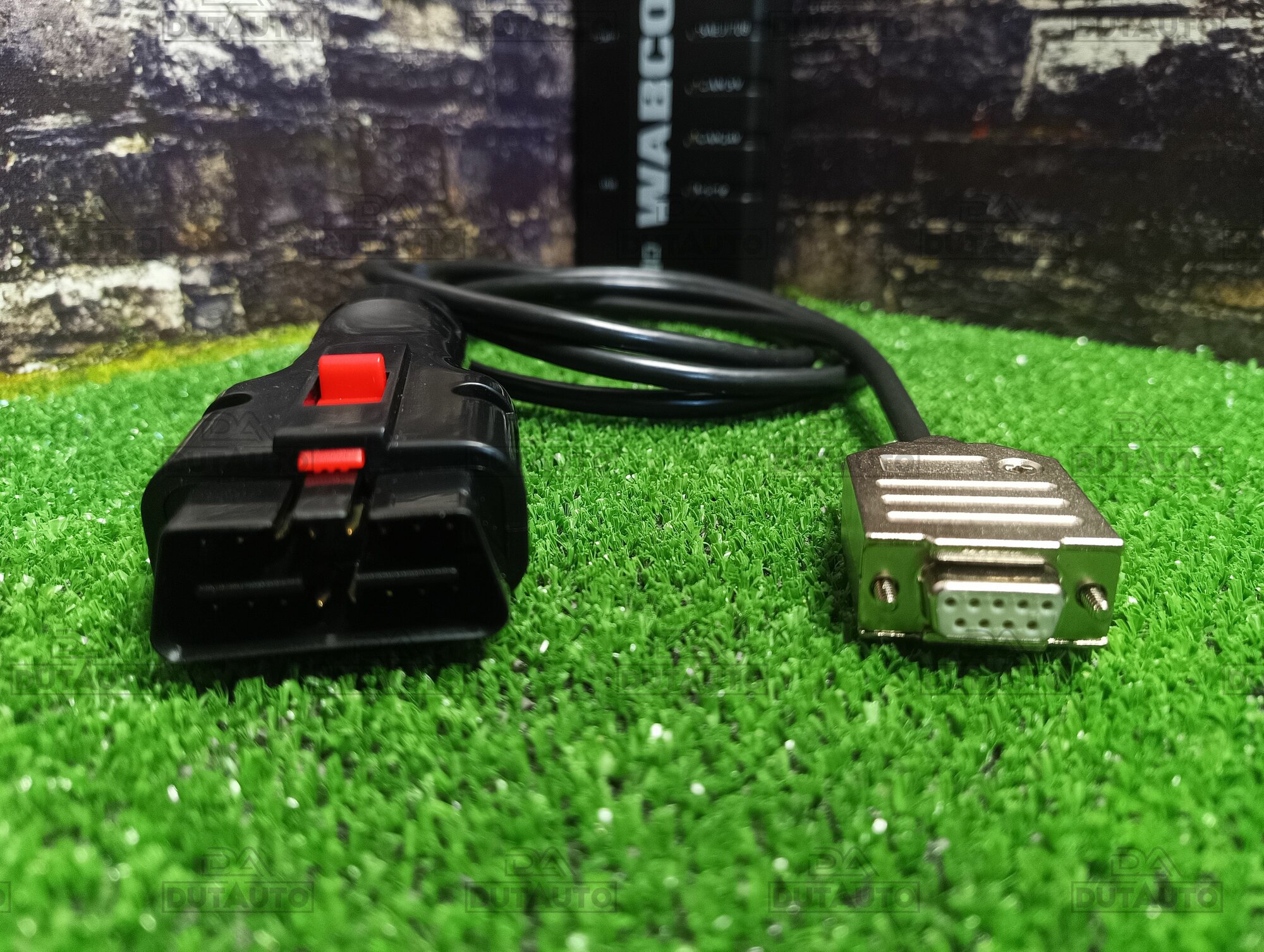 Кабель OBD 2 (4463003640) для диагностики EBS 3 / ECAS CAN II для KAMAZ Камаз 5490 / НефАЗ под сканер WABCO DI2