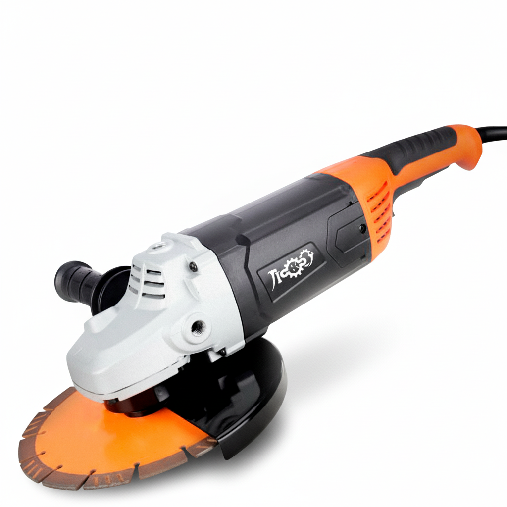 Болгарка угловая ЛокоС УШМ-230/2300, антивибрация, защитный кожух, комплект