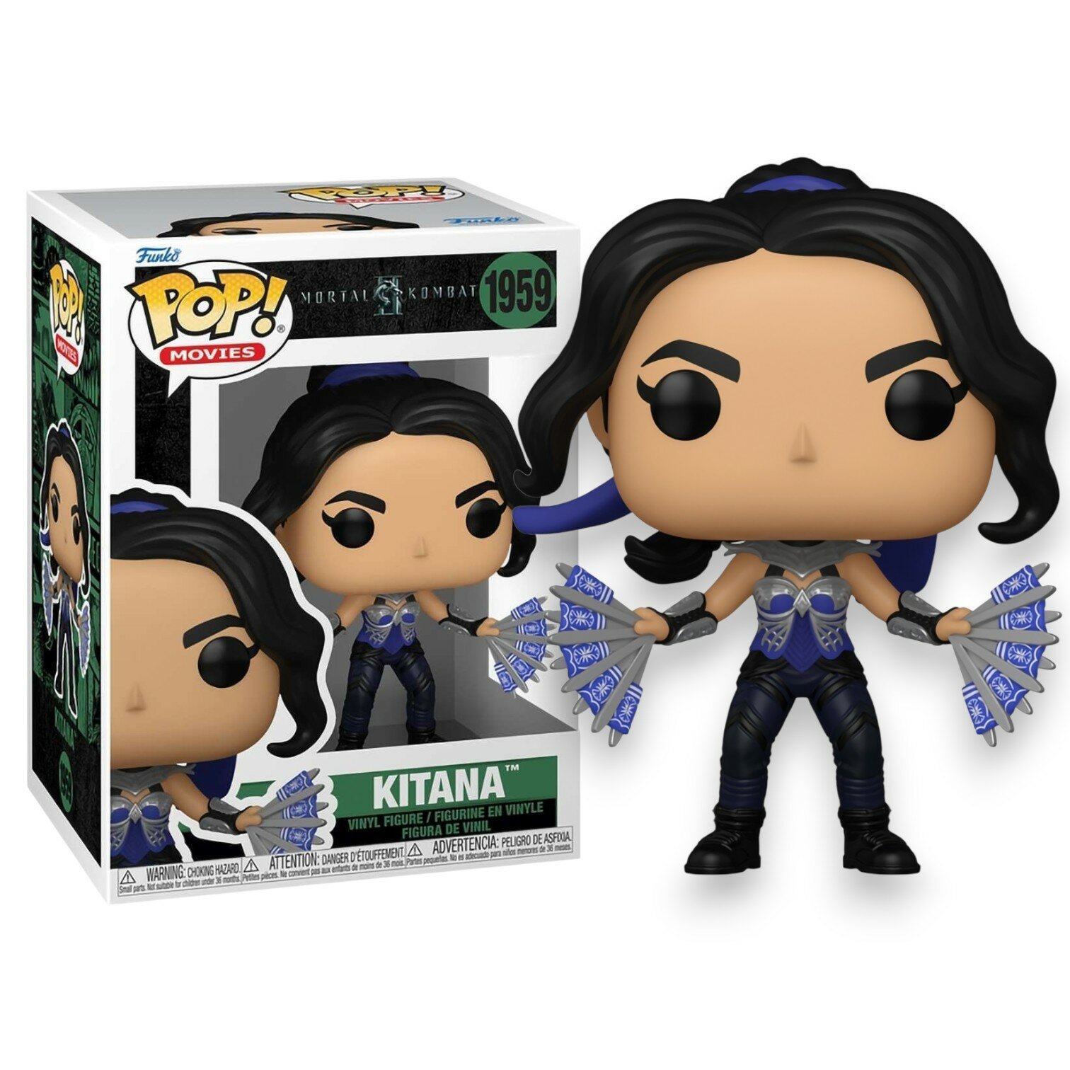 Фигурка Funko Pop! коллекционная Китана из фильма "Mortal Kombat II" 1959 (Фигурка Фанко Поп)