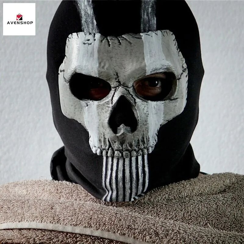 Балаклава-маска Череп Гоуст Ghost из Call of Duty