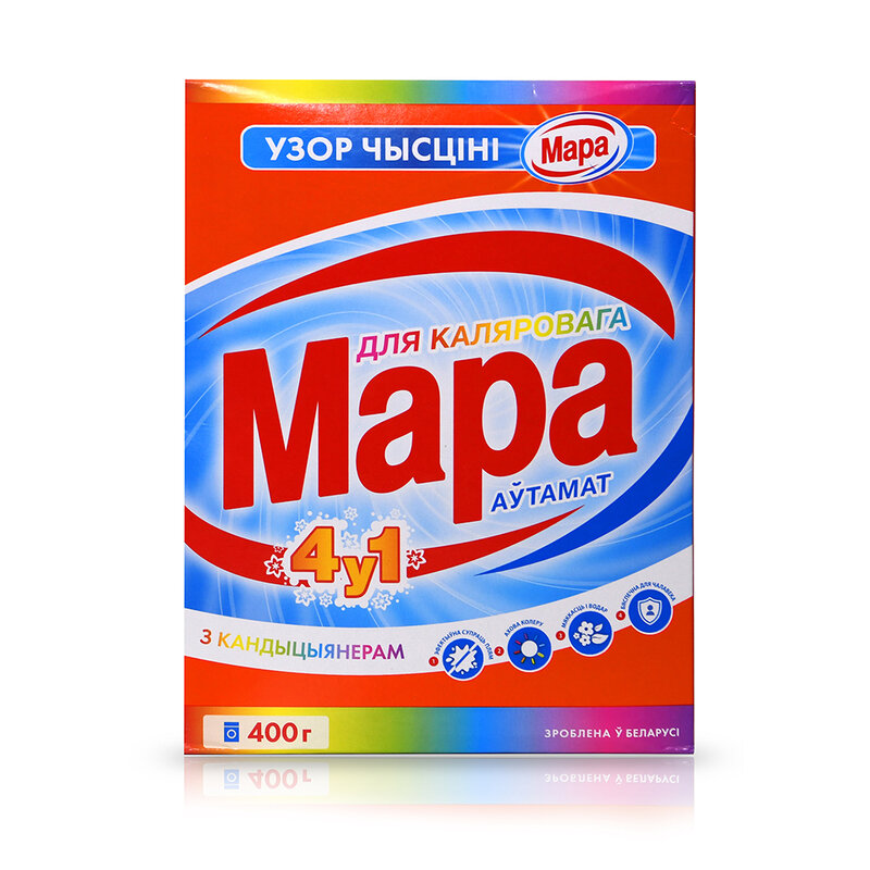 Мара Стиральный порошок автомат для цветного 4 в 1 400г