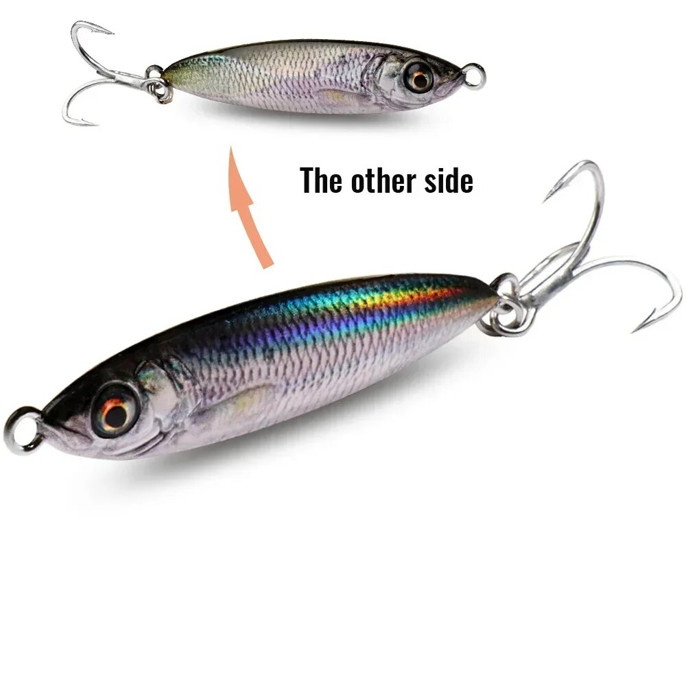 GOBAIT Металлическая блесна Spinner 3D Eye Popper 20г/30г/40г 20g, D