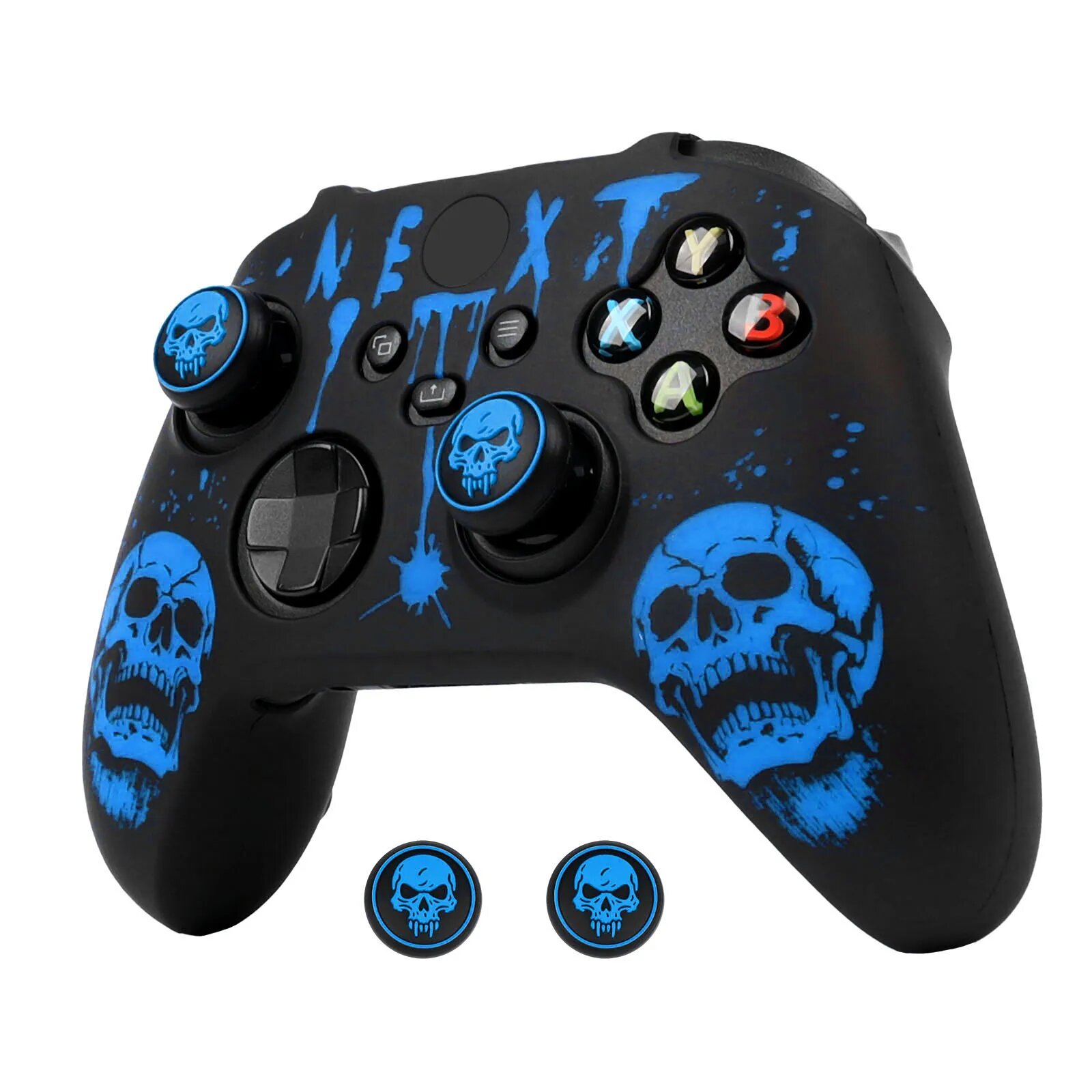 Силиконовый чехол для Xbox Series X/S, Ralan, A0649 Синий