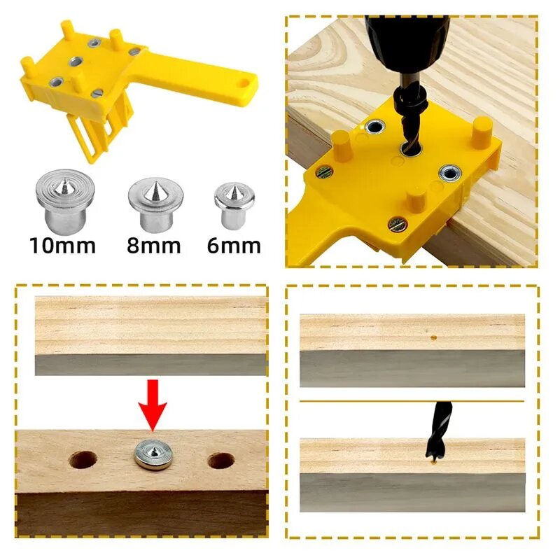 Бур для бурения и монтажа из ABS пластика, синего цвета, 20.5x7.5x5.5 см — фото 1