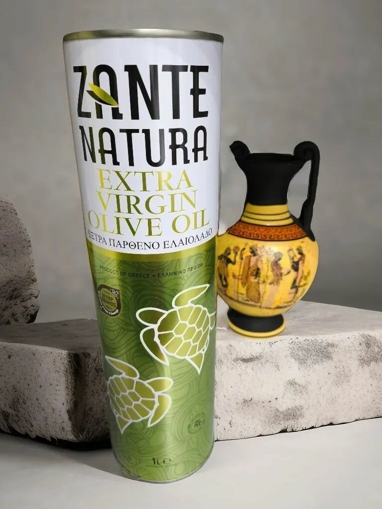 Оливковое масло Zante Natura Extra Virgin 1л ж. б. Греция