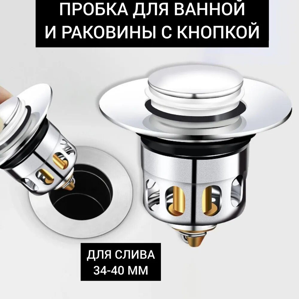 Пробка для ванны